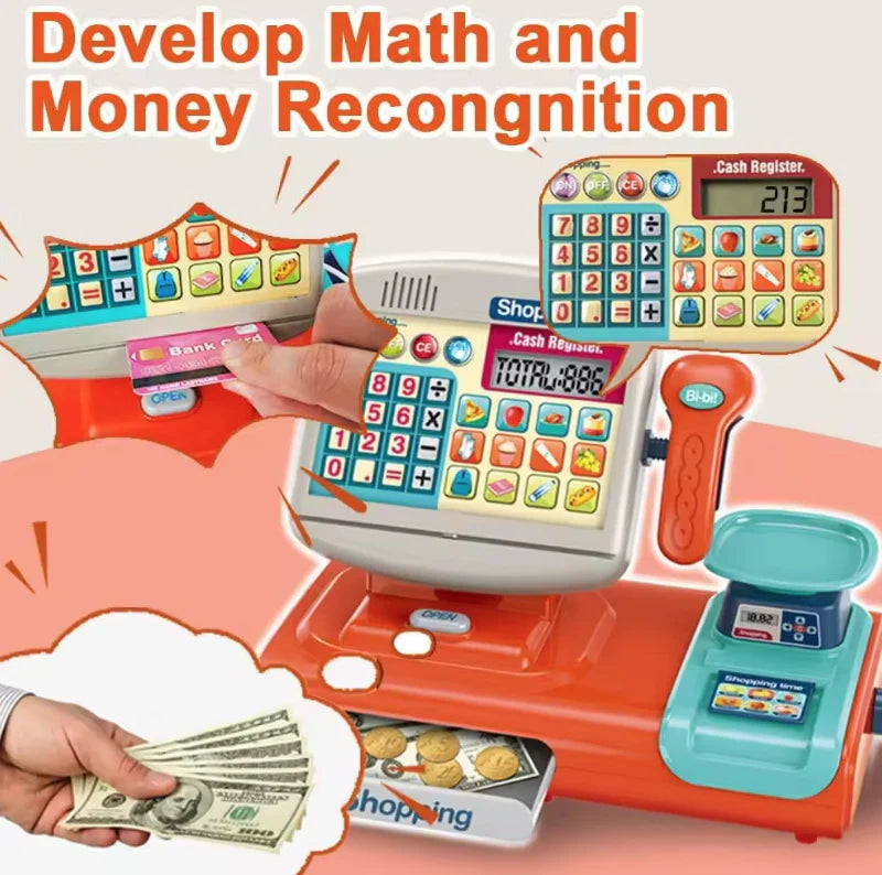 Kodomo Playhouse Cash Register Set for Kids – About Moms and Baby
